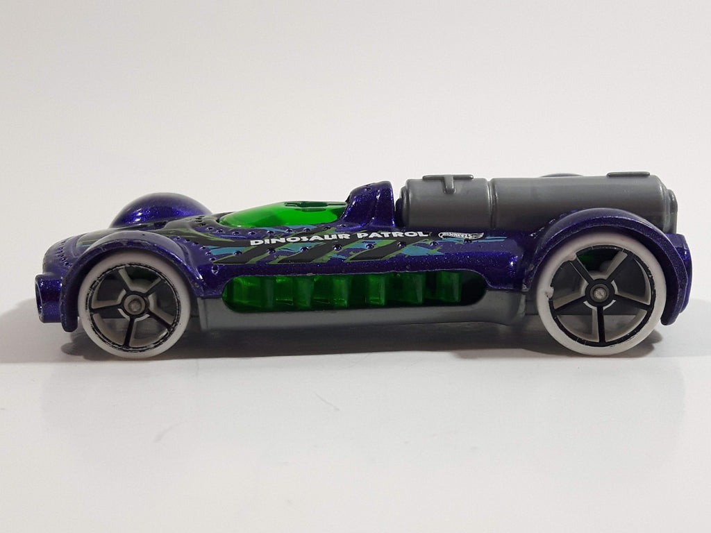 2015 Hot Wheels Dino Riders Retro Active Metalflake Purple Die Cast To ...