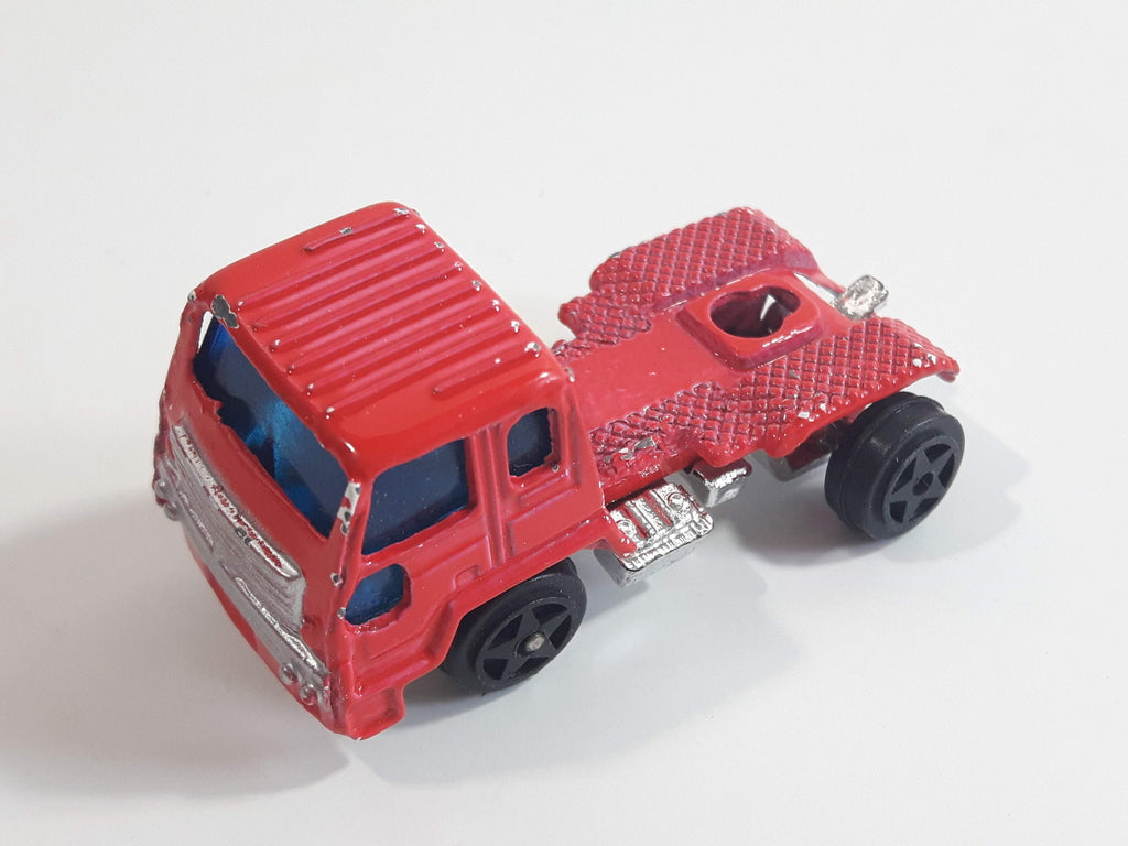 Unknown Brand Semi Tractor Truck Red Die Cast Toy Car Vehicle ...