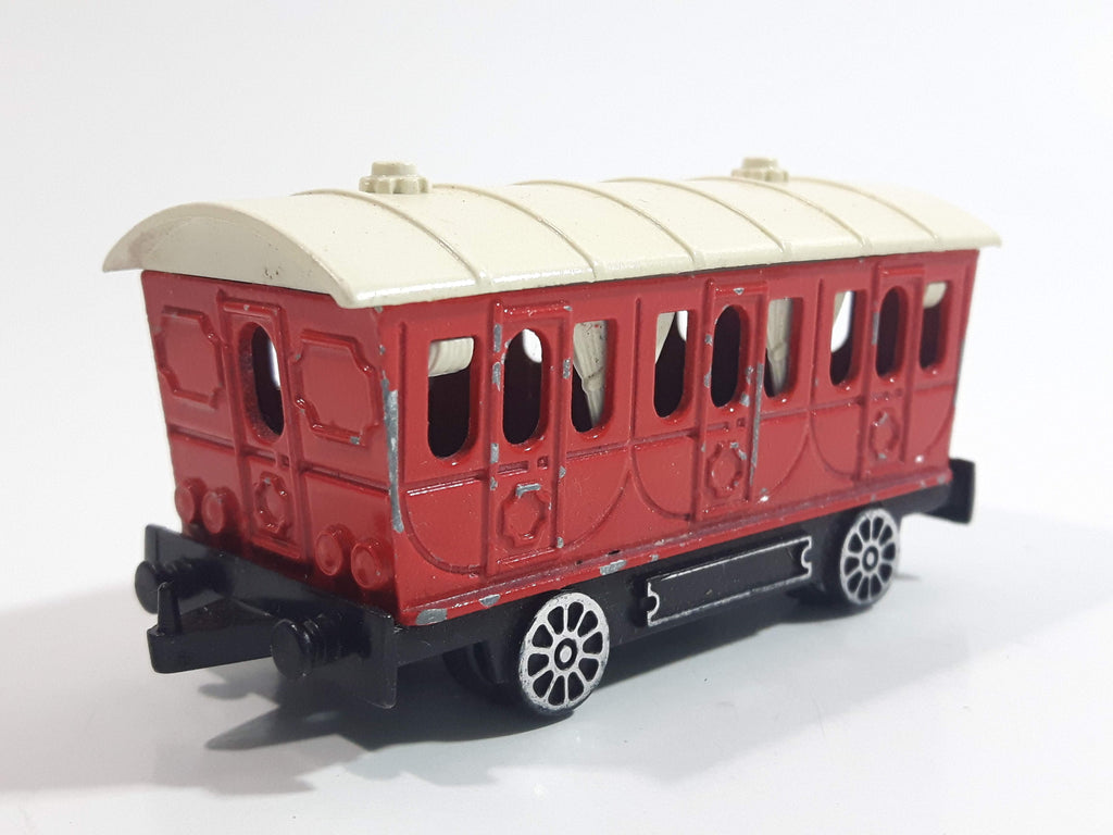 Vintage Majorette Train Passenger Car Red 1/87 Scale Die Cast Toy Car ...