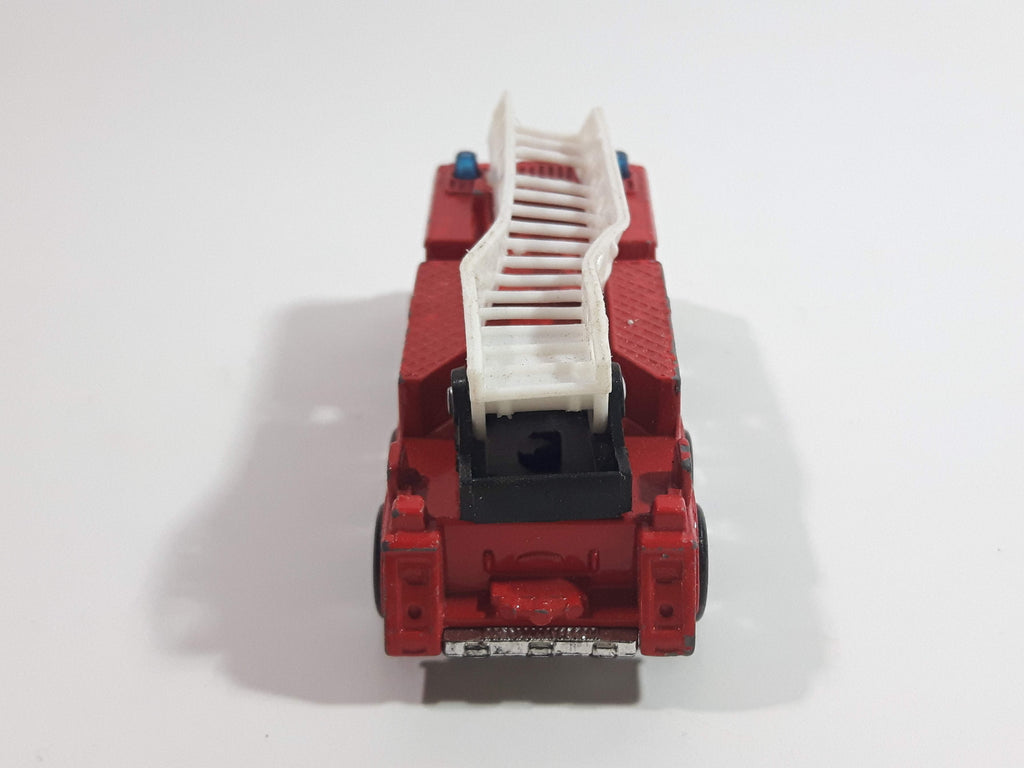1982 Matchbox Fire Engine Ladder Truck Red Die Cast Toy Car Emergency ...