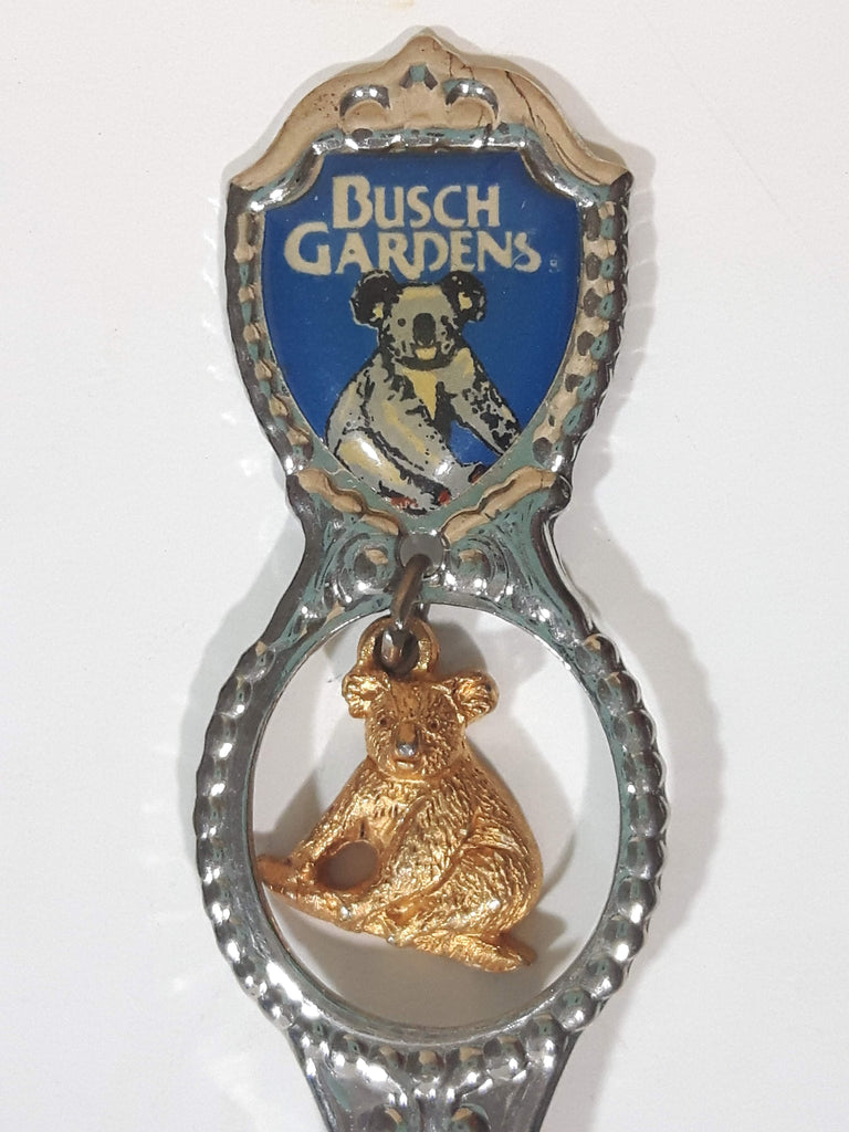 Busch Gardens Koala Charm Metal Spoon Travel Collectible – Treasure ...