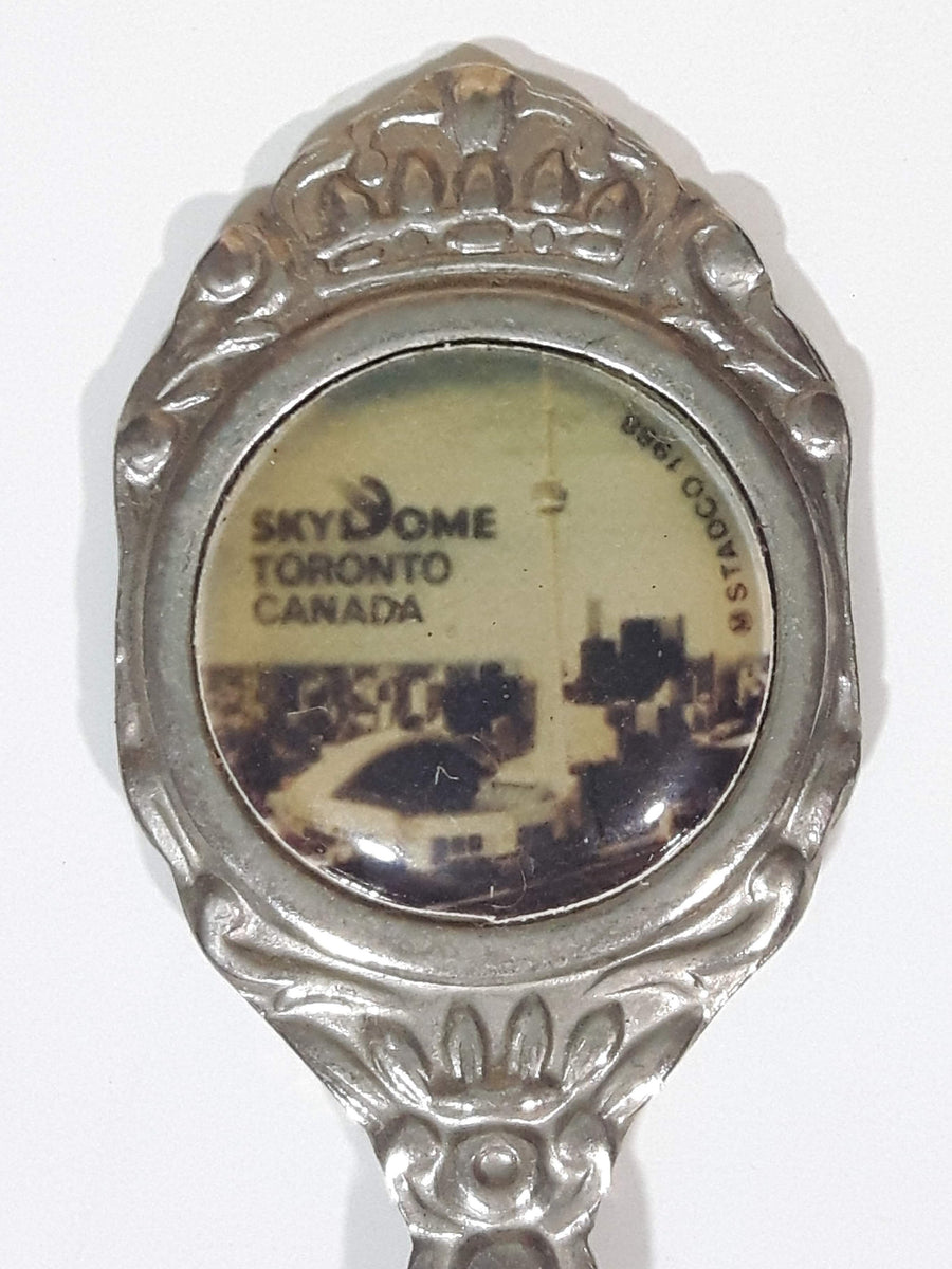 Rare Vintage 1988 Stadco SkyDome Stadium Toronto Canada Metal Spoon Tr ...