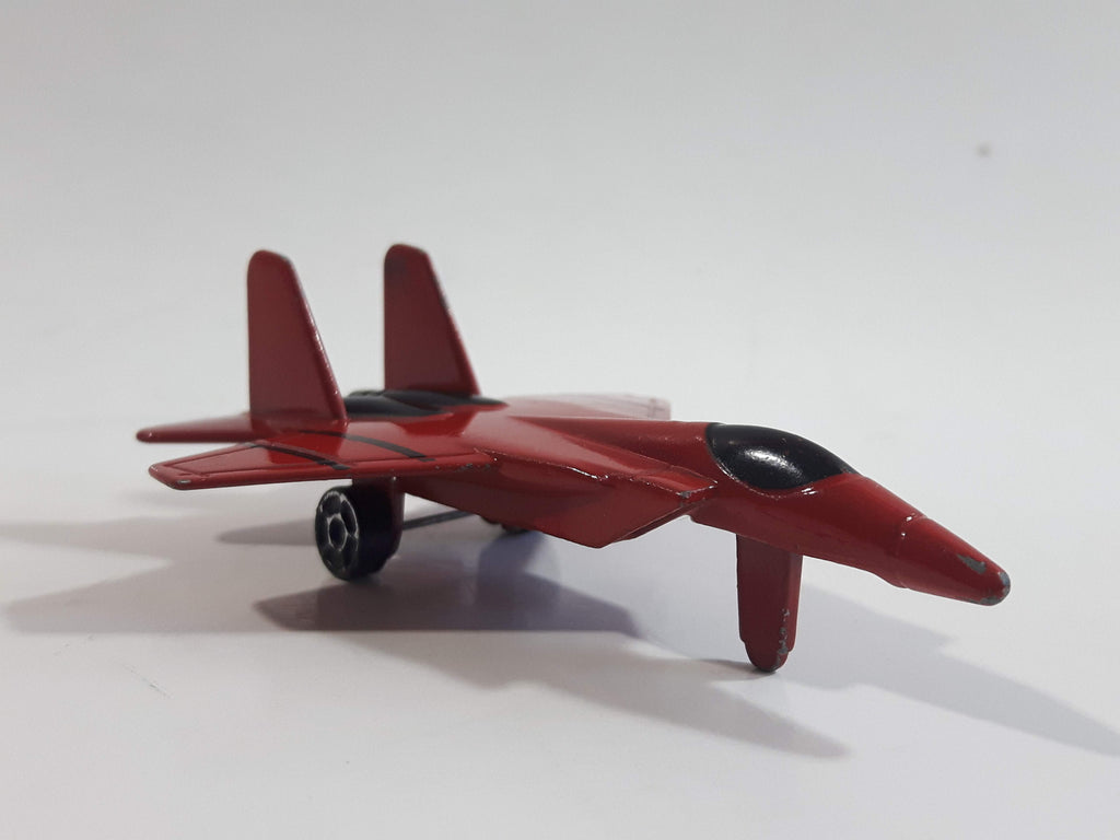 Fighter Jet Army Red Die Cast Toy Airplane Aircraft Vehicle – Treasure ...