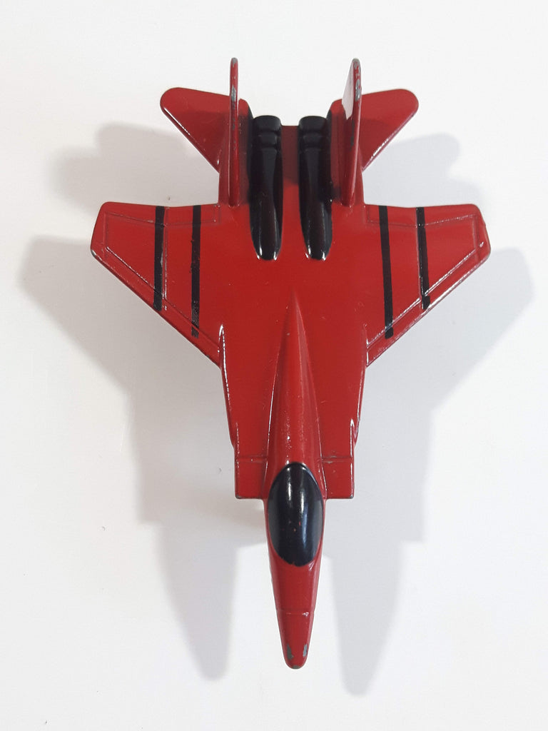 Fighter Jet Army Red Die Cast Toy Airplane Aircraft Vehicle – Treasure ...