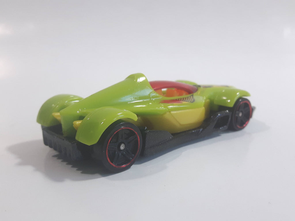 2012 Hot Wheels Code Cars Formula Street Lime Green Yellow and Black D ...