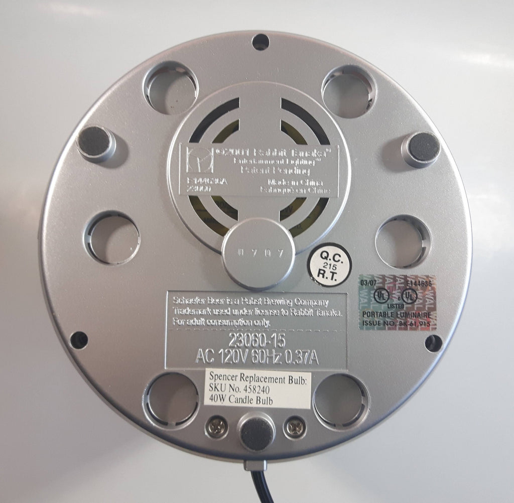 2001 Rabbit Tanaka Pabst Brewing Company Schaefer Beer "America's Olde ...