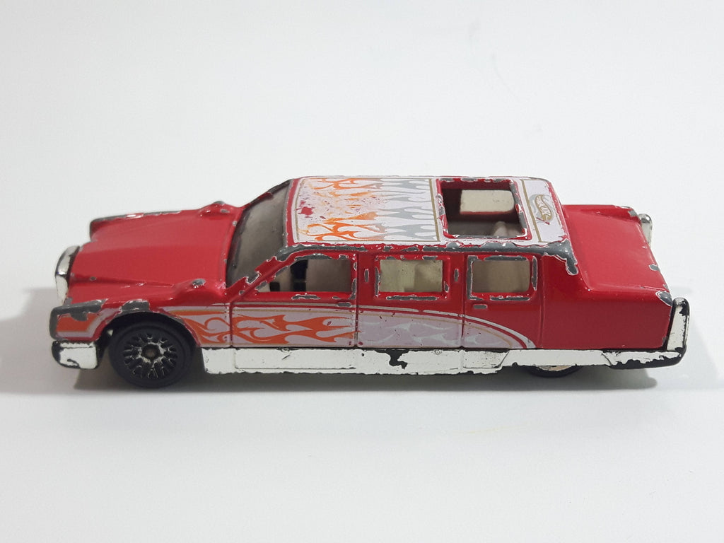 2002 Hot Wheels Happy Birthday Limozeen Red Enamel Die Cast Toy Car Li ...