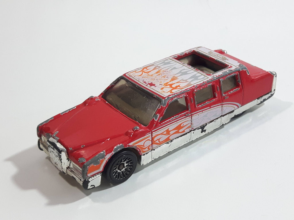 2002 Hot Wheels Happy Birthday Limozeen Red Enamel Die Cast Toy Car Li ...