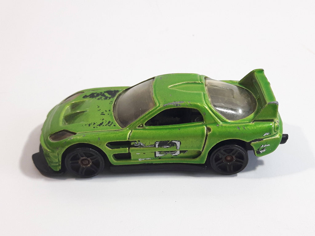 2006 Hot Wheels Drift Kings 24/Seven Green Die Cast Toy Race Car Vehic ...