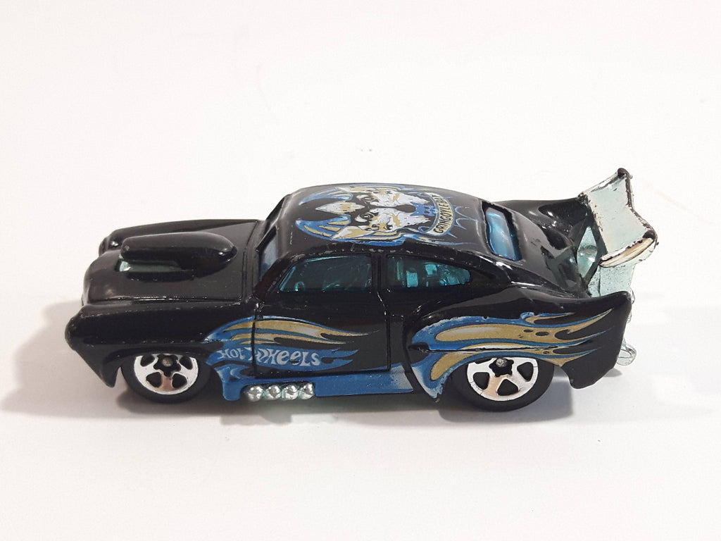 2004 Hot Wheels Demonition Jaded Black Die Cast Toy Car Vehicle ...