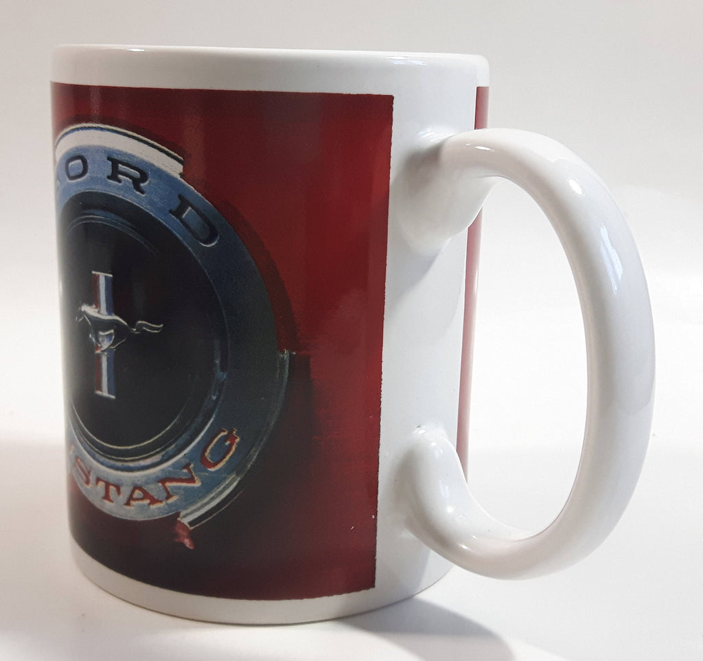 Ford Mustang Red and White Ceramic Coffee Mug – Treasure Valley ...