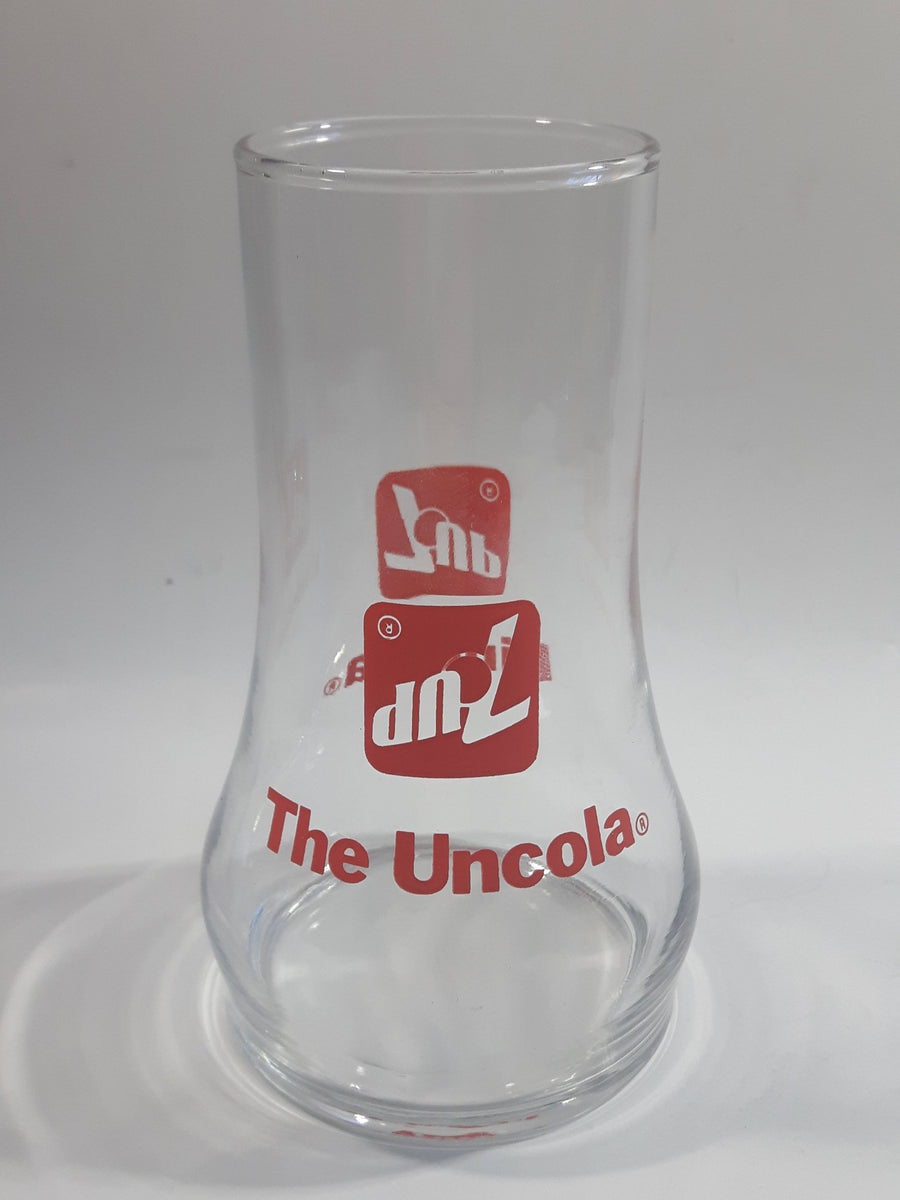 Vintage 1980s 7-Up The Uncola Soda Pop Beverage Upside Down Unique Cle ...