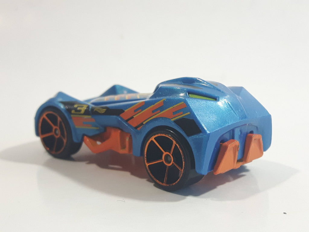 2017 Hot Wheels Multi-Pack Exclusive RD-03 Blue #3 Die Cast Toy Car Ve ...