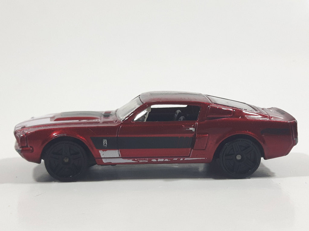 2011 Hot Wheels Muscle Mania '67 Shelby GT500 Metallic Red Die Cast To ...