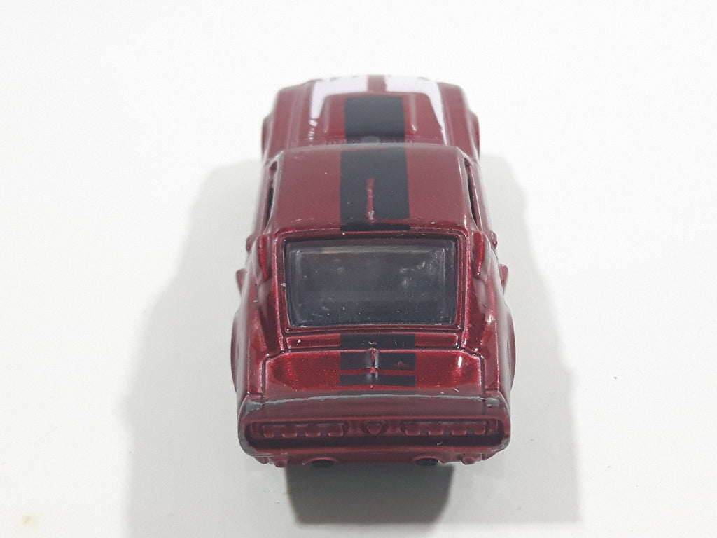 2011 Hot Wheels Muscle Mania '67 Shelby GT500 Metallic Red Die Cast To ...