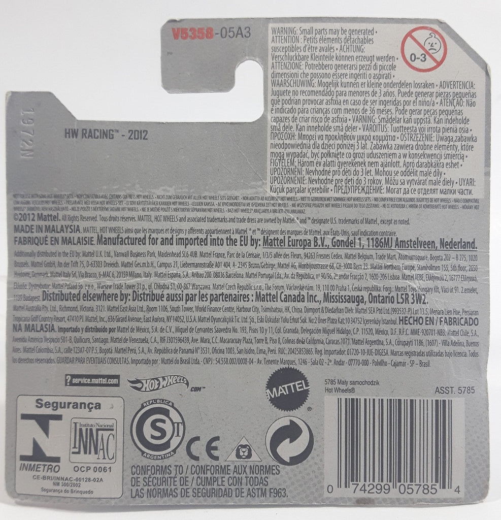 2012 Hot Wheels HW Racing - Track Stars Impavido 1 Red Die Cast Toy Ca ...
