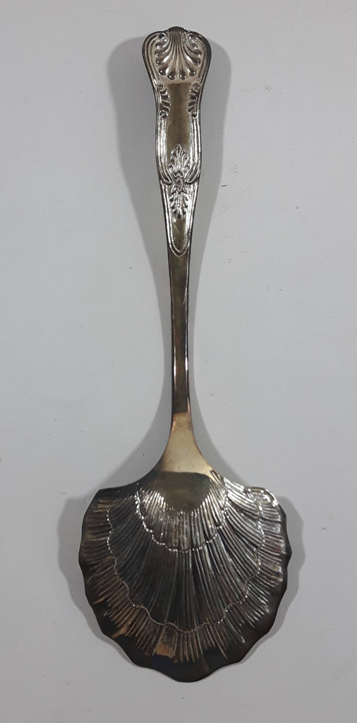 Vintage 9 3/4" Silver Plated Clam Shell Shaped Serving Spoon – Treasure ...