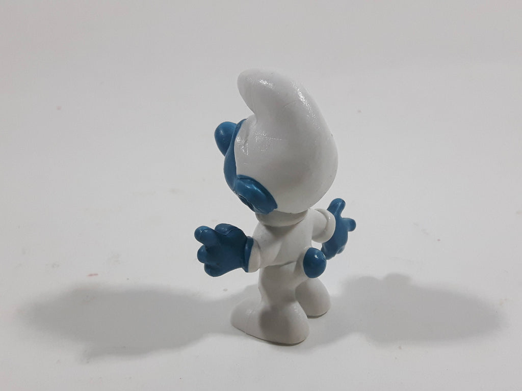 Vintage Peyo Smurf Character Astronaut PVC Toy Figure Missing The Helm ...