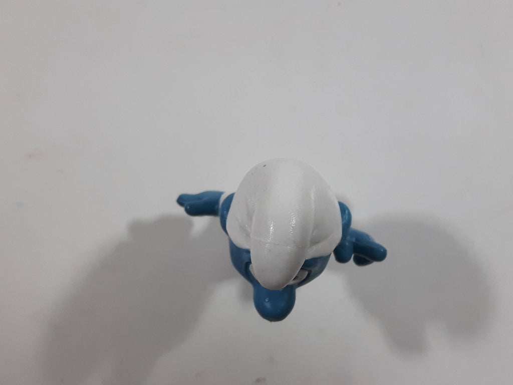 Vintage Peyo Smurf Character Astronaut PVC Toy Figure Missing The Helm ...