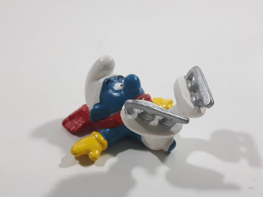 Vintage 1979 Peyo Smurf Character Olympic Athlete Running with Torch P ...