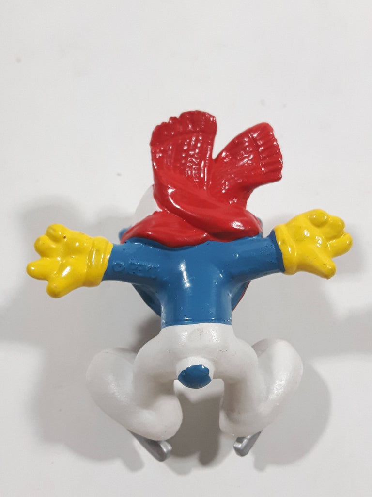 Vintage 1979 Peyo Smurf Character Olympic Athlete Running with Torch P ...