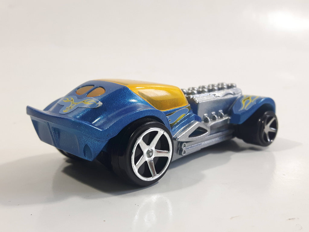 2008 Hot Wheels Dieselboy Blue Plastic Toy Car Vehicle McDonald's Happ ...