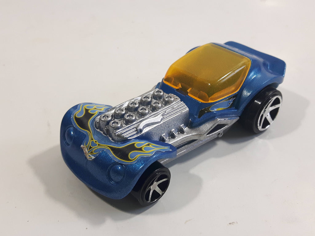 2008 Hot Wheels Dieselboy Blue Plastic Toy Car Vehicle McDonald's Happ ...