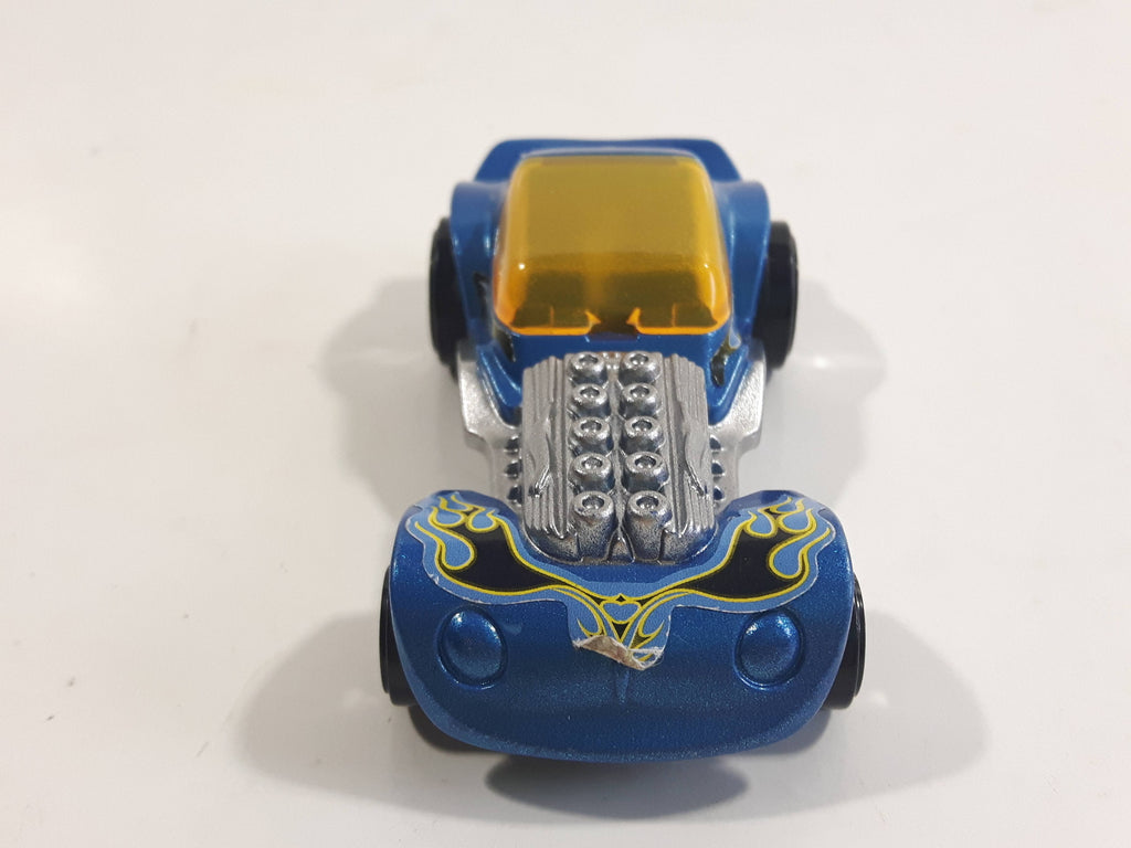 2008 Hot Wheels Dieselboy Blue Plastic Toy Car Vehicle McDonald's Happ ...