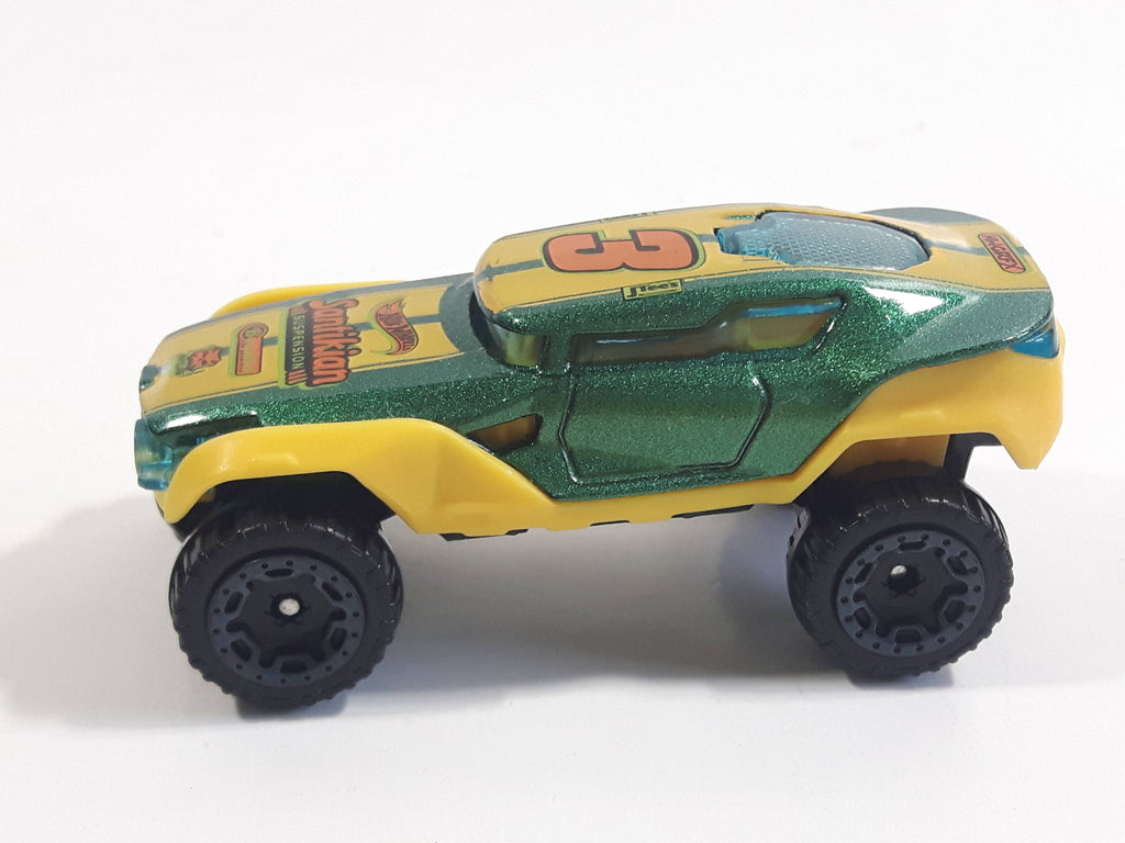 2019 Hot Wheels Experimotors Hyper Rocker Metalflake Green Die Cast To ...