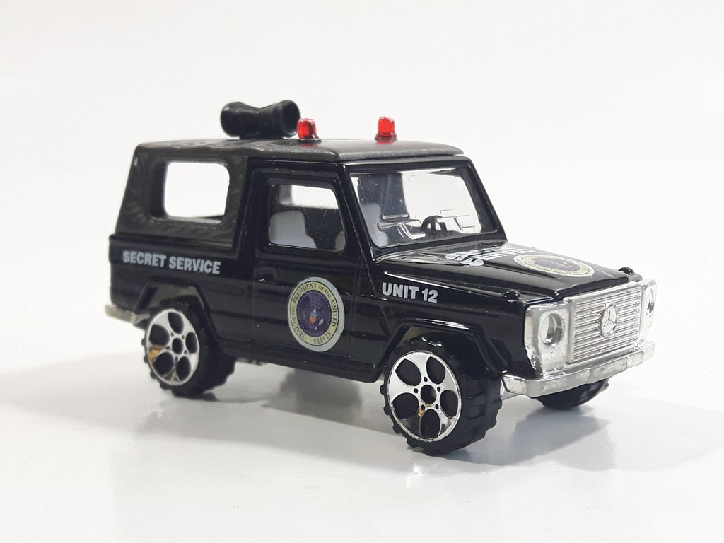 Realtoy MB Mercedes Benz G-Wagon Secret Service Unit 12 Black 1/57 Sca ...