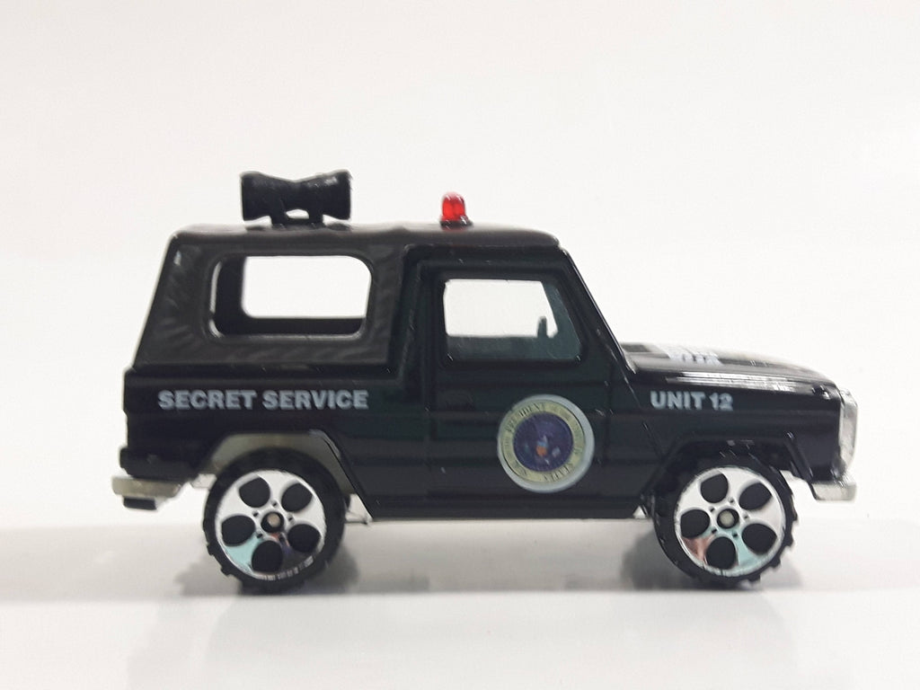 Realtoy MB Mercedes Benz G-Wagon Secret Service Unit 12 Black 1/57 Sca ...