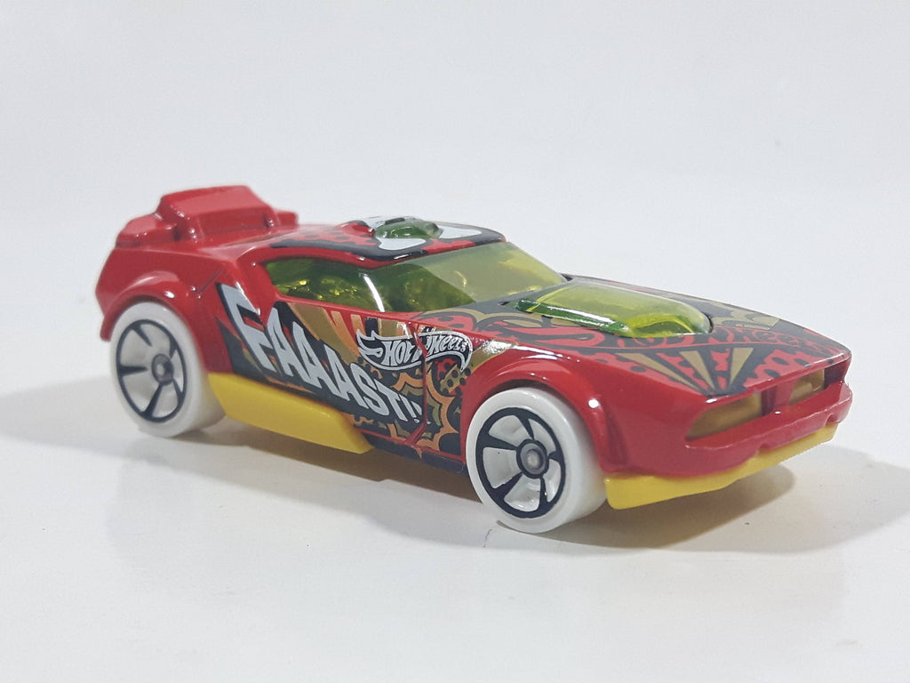 2019 Hot Wheels HW Art Cars Fast Fish Red Die Cast Toy Race Car Vehicl ...