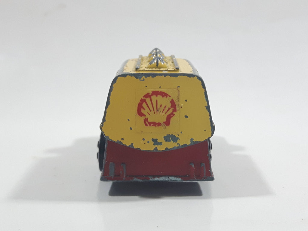 Vintage PlayArt Semi Tanker Truck Shell Oil Red and Yellow Die Cast To ...