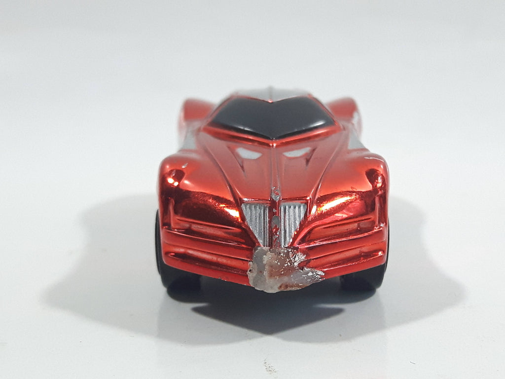 2001 Irwin Toys BKC Red Chrome Plastic Die Cast Toy Car Vehicle ...