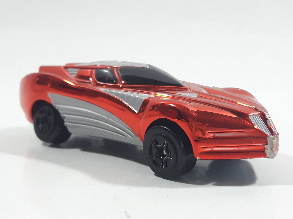 2001 Irwin Toys BKC Red Chrome Plastic Die Cast Toy Car Vehicle ...