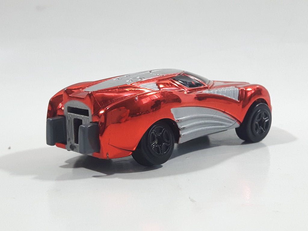 2001 Irwin Toys BKC Red Chrome Plastic Die Cast Toy Car Vehicle ...
