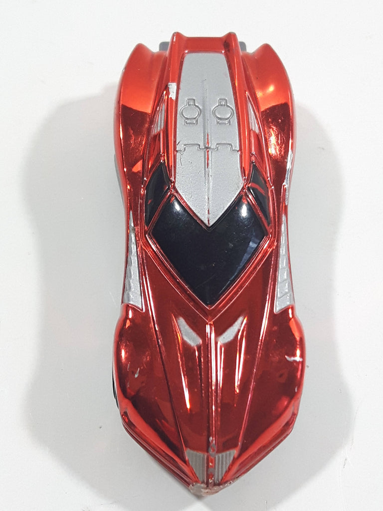 2001 Irwin Toys BKC Red Chrome Plastic Die Cast Toy Car Vehicle ...