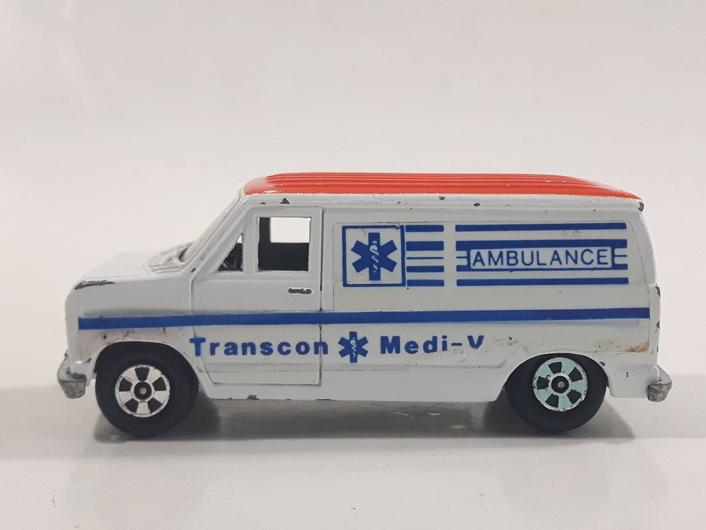 1981 ERTL The Cannonball Run Ford Van Ambulance Transcon Medi-Vac Van ...