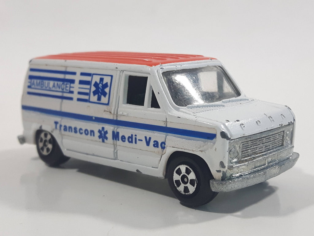 1981 ERTL The Cannonball Run Ford Van Ambulance Transcon Medi-Vac Van ...