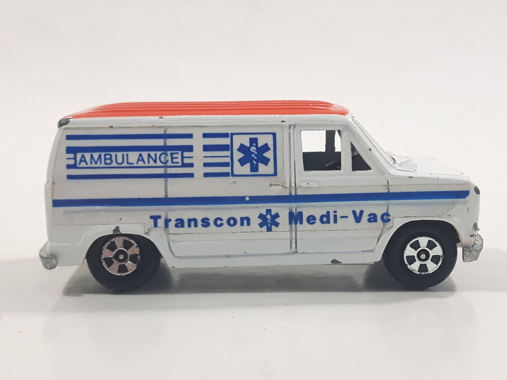 1981 ERTL The Cannonball Run Ford Van Ambulance Transcon Medi-Vac Van ...