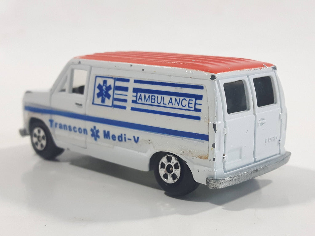1981 ERTL The Cannonball Run Ford Van Ambulance Transcon Medi-Vac Van ...