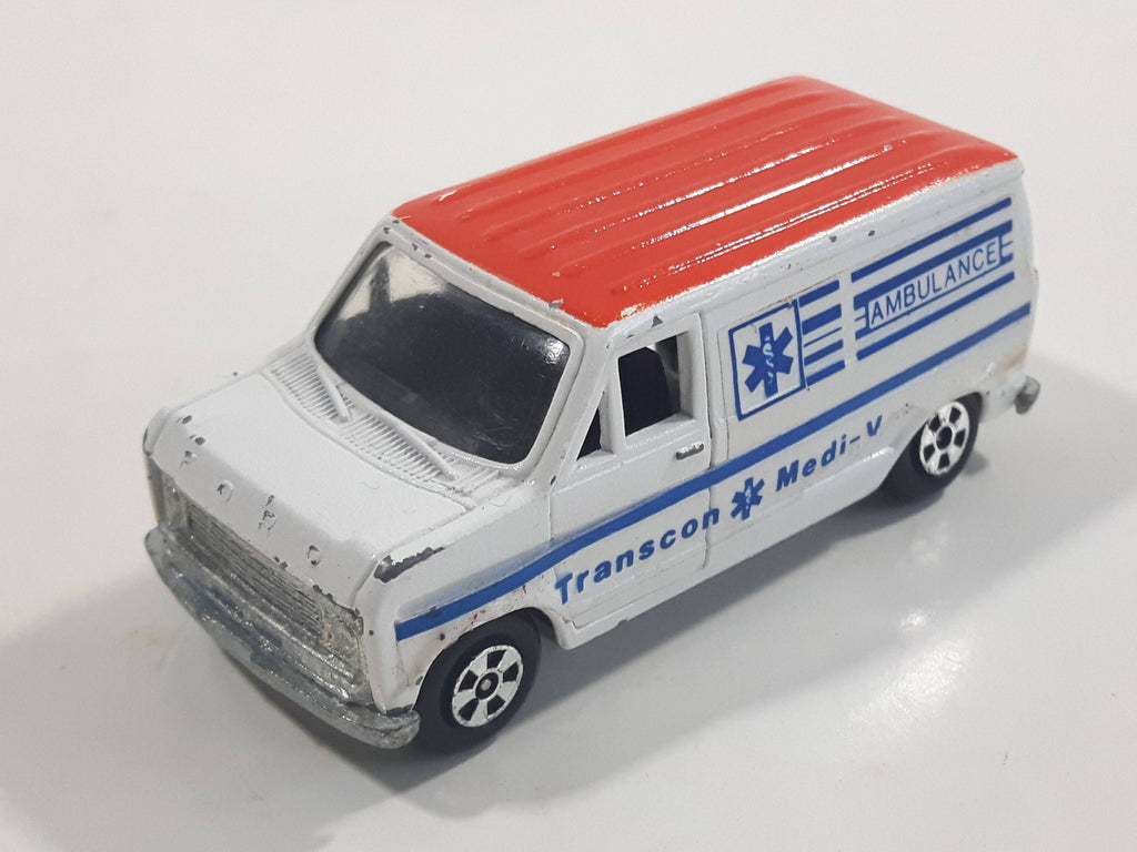 1981 ERTL The Cannonball Run Ford Van Ambulance Transcon Medi-Vac Van ...