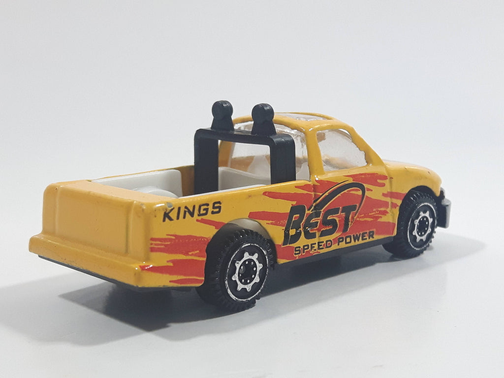 Unknown Brand Best Speed Power "Kings" Yellow Die Cast Toy Car Vehicle ...