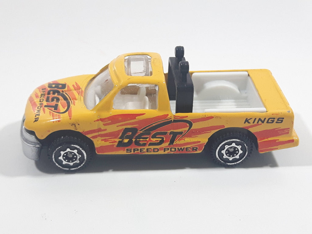 Unknown Brand Best Speed Power "Kings" Yellow Die Cast Toy Car Vehicle ...