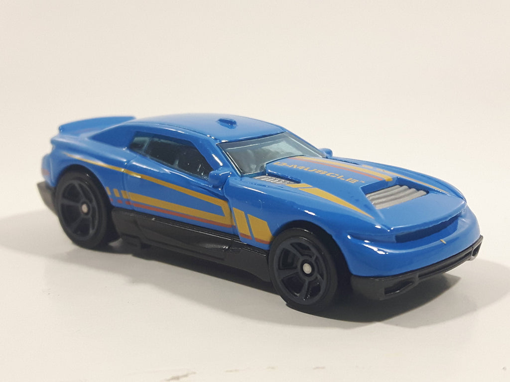 2017 Hot Wheels Muscle Mania D-Muscle Blue Die Cast Toy Car Vehicle ...