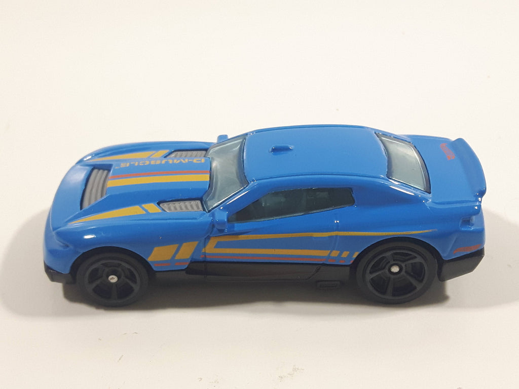 2017 Hot Wheels Muscle Mania D-Muscle Blue Die Cast Toy Car Vehicle ...