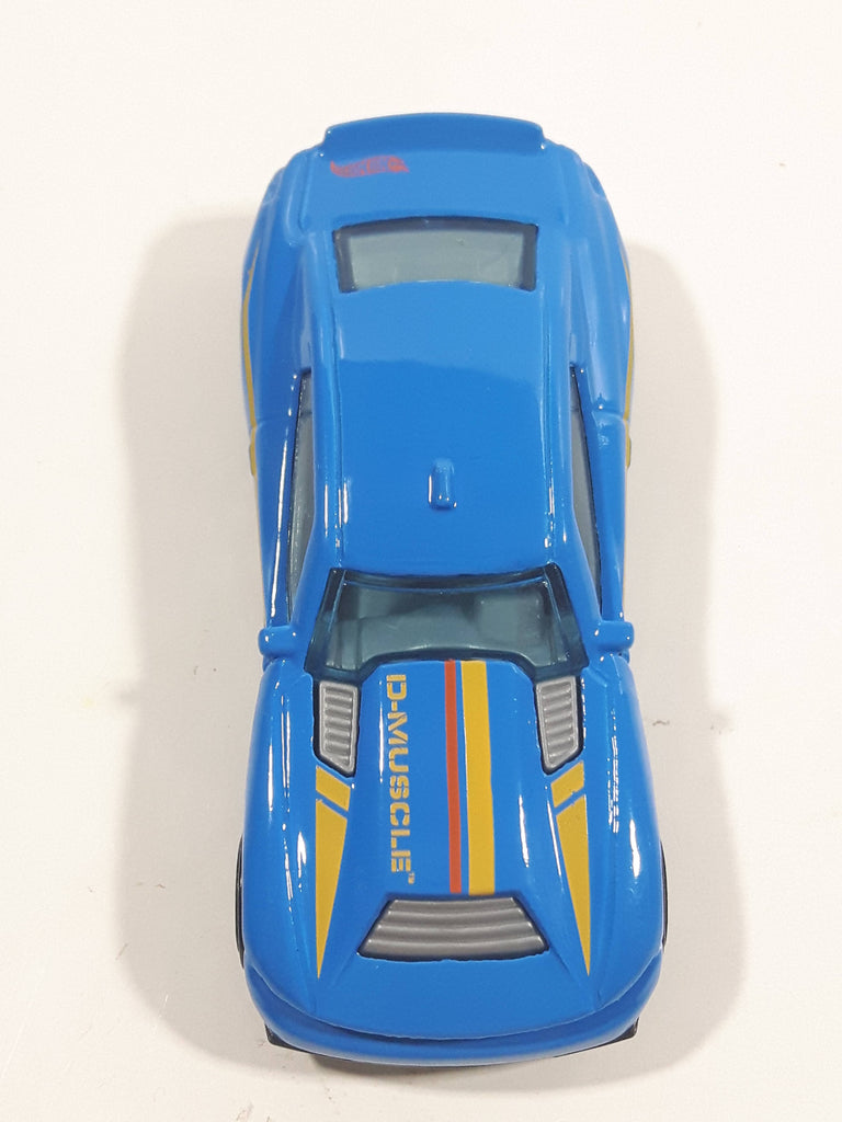2017 Hot Wheels Muscle Mania D-Muscle Blue Die Cast Toy Car Vehicle ...