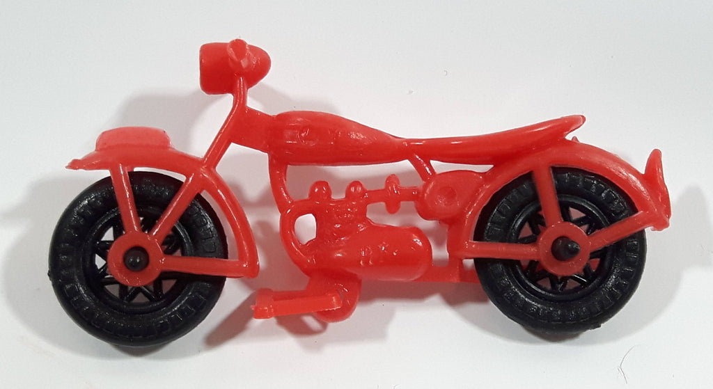 Vintage 1960s Red Plastic Motorcycle Toy Made in Hong Kong – Treasure ...