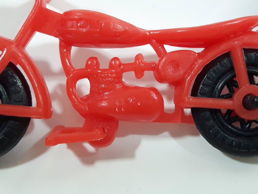 Vintage 1960s Red Plastic Motorcycle Toy Made in Hong Kong – Treasure ...