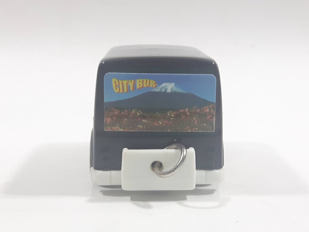 Tokyo Bus "City Bus" Black Plastic Pullback Motorized Friction Die Cas ...